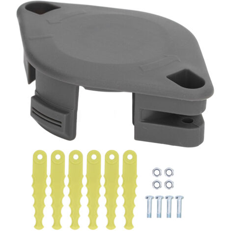 Haofy 6-Klingen-Ersatz-Kantenschneiderkopf, automatischer Fadenvorschub ...