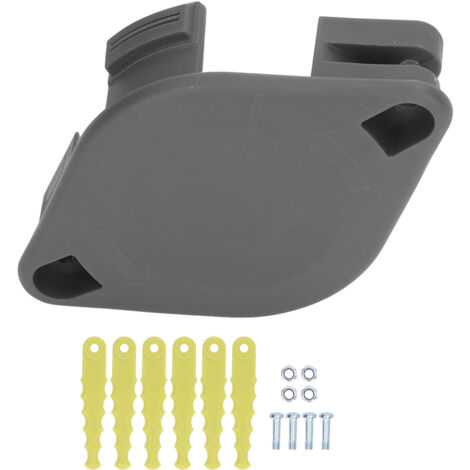 Haofy 6-Klingen-Ersatz-Kantenschneiderkopf, automatischer Fadenvorschub ...