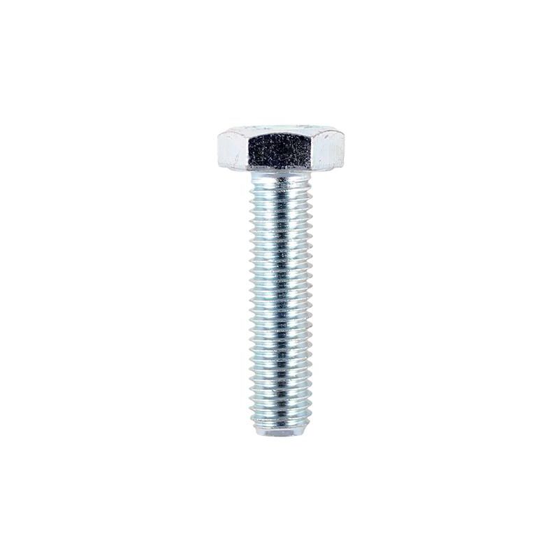 TIMCO M20 x 45mm Hexagon Head Tensile Zinc Set Screw Grade 8.8 - 25
