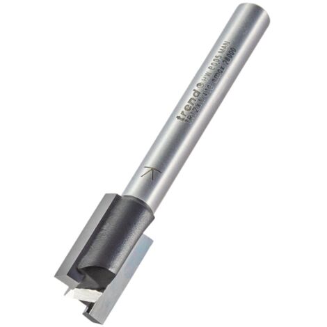 Trend TR12X1/4TC Mortice Router Cutter 12.0mm 1/4" Shank TCT