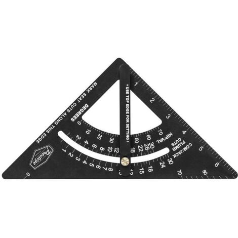 Faithfull Prestige Adjustable Quick Roofing Square 180mm (7in) FAICSQA7CNC