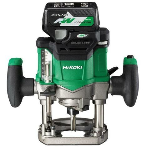 HiKOKI M3612DAJPZ 1/2 Cordless Router Set With 36v Multivolt Battery