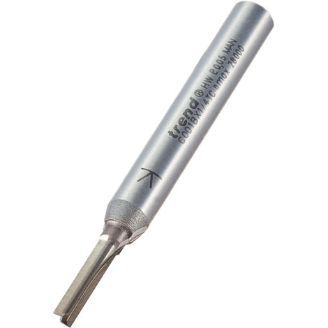 ROUTER BIT, 1/4", 3.2 DIA X 12.7MM C001BX1/4TC By TREND