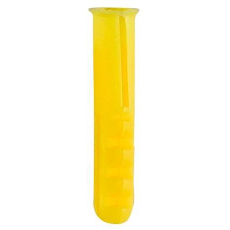 TIMco Yellow Plastic Plugs Qty 100
