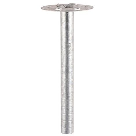 TIMco Metal Insulation Fixings Zinc M8 x 110 Qty 100