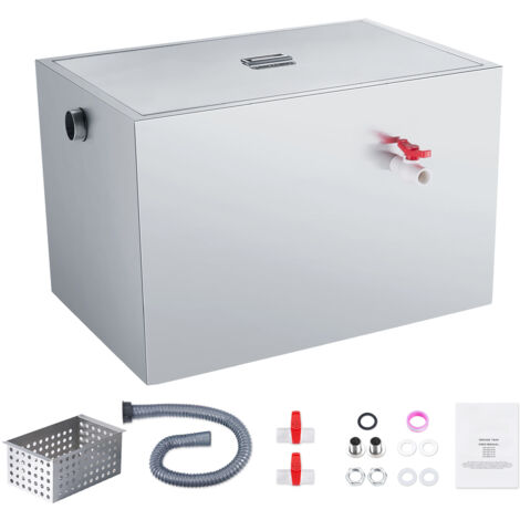 Gewerblicher Fettabscheider von Mophorn, 40 lbs, Abscheider mit ...