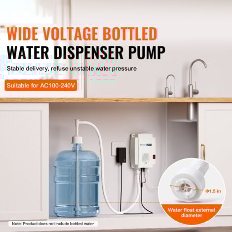 Mophorn 5 Gallonen Flaschenwasserspender-Pumpensystem, automatische elektrische Wasserkrugpumpe ...