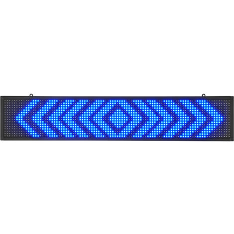 Mophorn P10 Programmierbares Vollfarb-LED-Schild, 99 x 19 cm ...