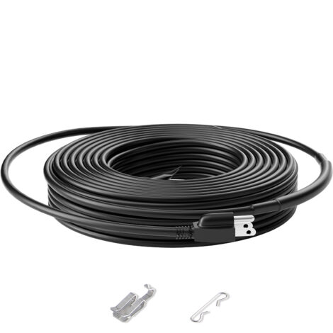 Mophorn 15 m selbstregulierendes Rohrheizkabel, Heizband für Rohre 16 W ...