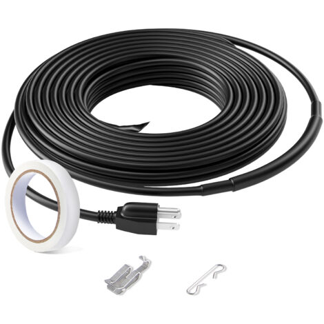 Mophorn Selbstregulierendes Rohr-Heizkabel, 4 m, 16 W/m Heizband zum ...