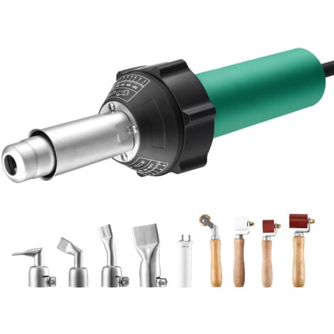 Mophorn Heißluft-Kunststoffschweißgerät, 1600-W-Heißluftbrennerpistole, 50–650 °C (122–1112 °F ...