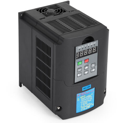 Mophorn 2,2 kW 380 V VFD Frequenzumrichter mit variabler Frequenz zur Drehzahlregelung des ...