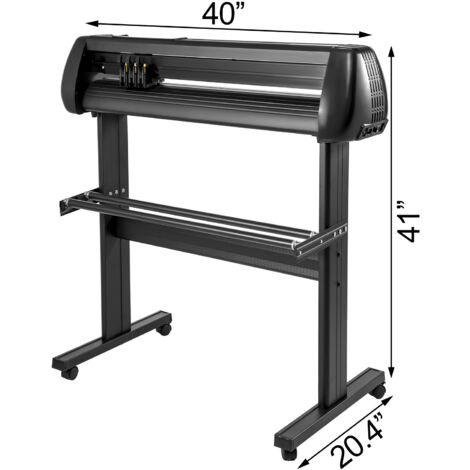 Mophorn 34" Vinyl-Schneidemaschine, Basis-Plotter mit Ständer, einstellbare Kraft und ...