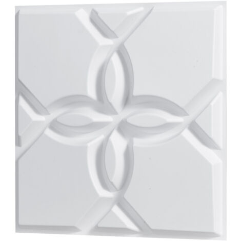 Mophorn 3D-Wandpaneele, 33er-Pack 30 x 30 cm PVC-Fliesen mit modernem ...