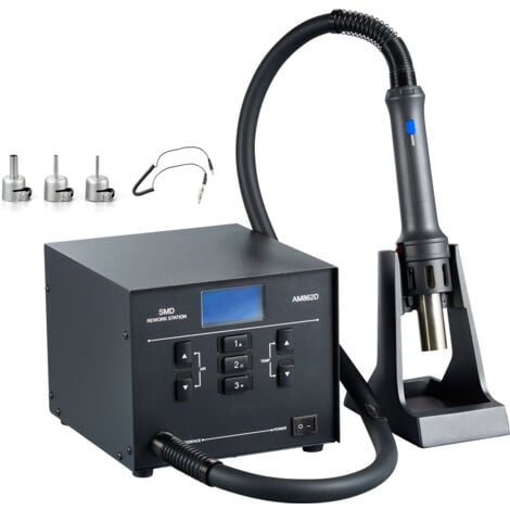 Mophorn Heißluft-Reworkstation, 1000 W, 100-480 ℃ Heißluftpistole mit ...