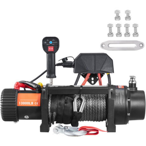 Mophorn Verricello elettrico potente per veicoli da 13.000 libbre ...