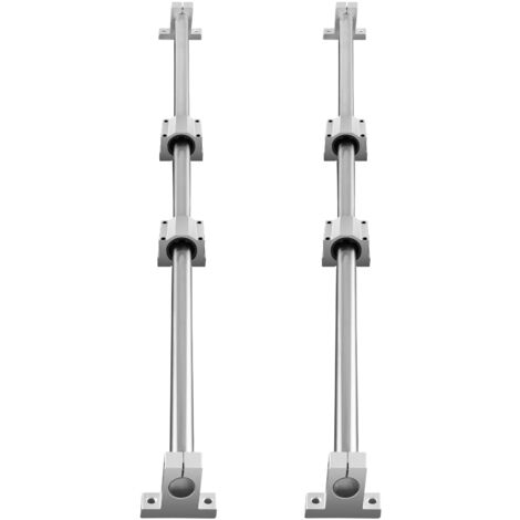 Mophorn Set guide lineari, SFC20 1200 mm. 2 binari guida, 4 pattini ...