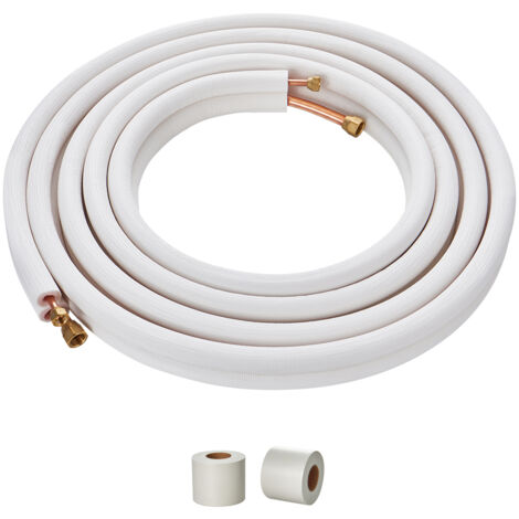 Mophorn 25FT Mini Split Line Set, tubi in rame con diametro esterno da ...