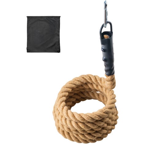 Mophorn Corda da Arrampicata 4,58 m Corda da Allenamento Fitness ...