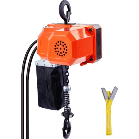 Mophorn Paranco Elettrico a Catena, Portata 150 kg, Altezza di ...