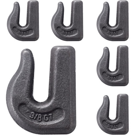 Mophorn Ganci per catena di presa saldabili- 3/8" Heavy Duty, 6 ...