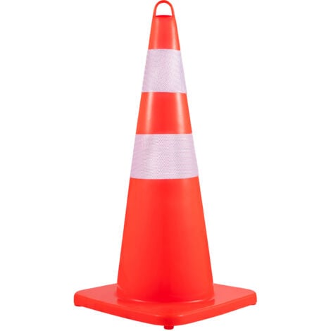 Mophorn Coni di sicurezza 12 x 28 pollici, coni arancioni per traffico ...