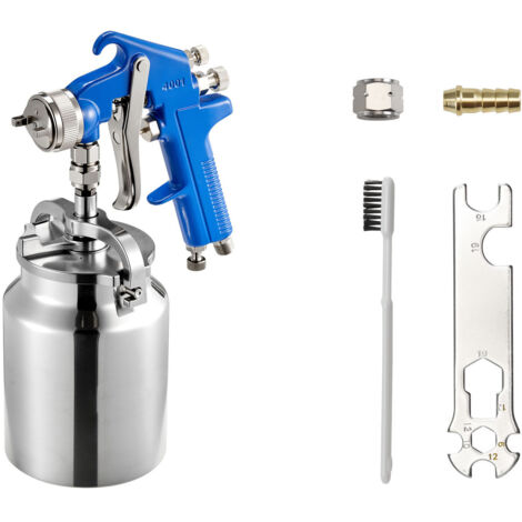 Mophorn Pistola a Spruzzo Pneumatica con Serbatoio da 1000 CC e Ugello ...
