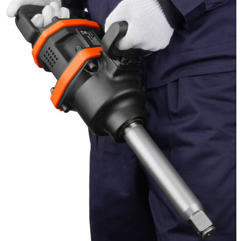 Mophorn Llave de impacto neumática de 1", potente pistola de impacto ...