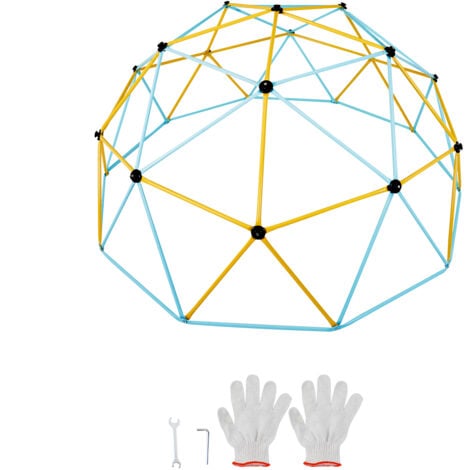 Mophorn 12FT Climbing Dome, Geometric Dome Climber Play Center supports ...