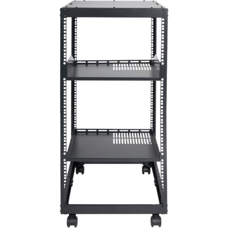 Mophorn 20U Open Frame Server Rack, 15'' - 40'' Adjustable Depth, Free ...