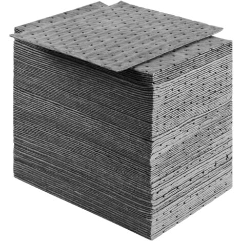 Mophorn Spill Absorbent Pads, 12 Gal Capacity, 13" L x 10" W Universal ...