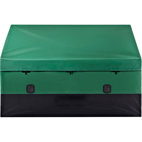 Mophorn 150 Gallon Outdoor Storage Box, Waterproof PE Tarpaulin Deck ...