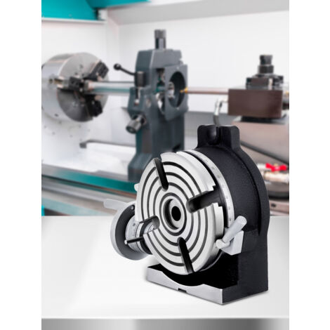 Mophorn 150mm Vertical & Horizontal Rotary Table, 5.9" Dividing Head ...