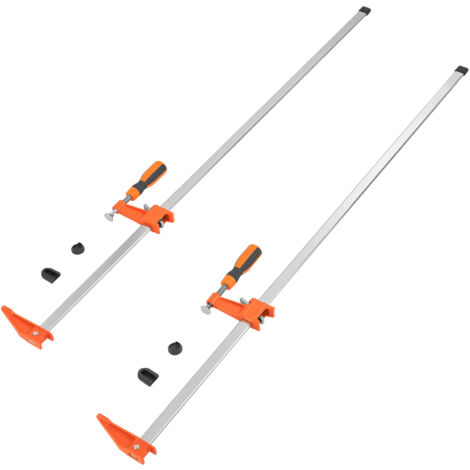Mophorn Bar Clamps for Woodworking, 2-Pack 36" Quick-Change F Clamps ...