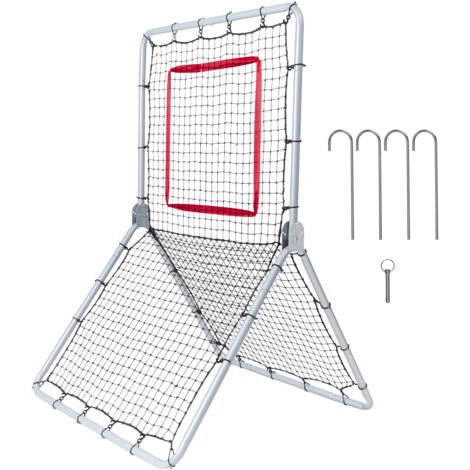 Mophorn Baseball And Softball Rebounder Net, 3.5 x 6 ft PitchBack ...