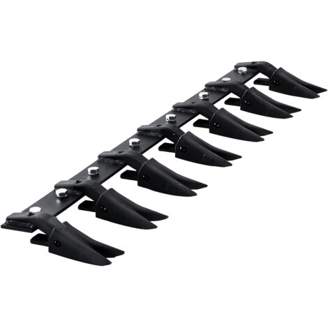 Mophorn Bucket Tooth Bar, 53'', Heavy Duty Tractor Bucket Teeth Bar for ...