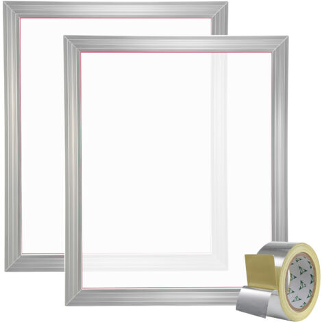 Mophorn Screen Printing Kit, 2 Pieces Aluminum Silk Screen Printing ...