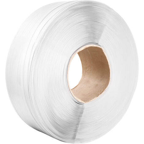 Mophorn Packaging Polypropylene (PP) Strapping Roll, 9900' Length x 1/2" Width x 0.03" Thickness ...