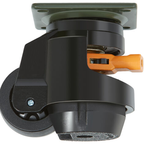 Mophorn Leveling Casters, Set of 4, 2200 lbs Total Load Capacity, 2.5 ...