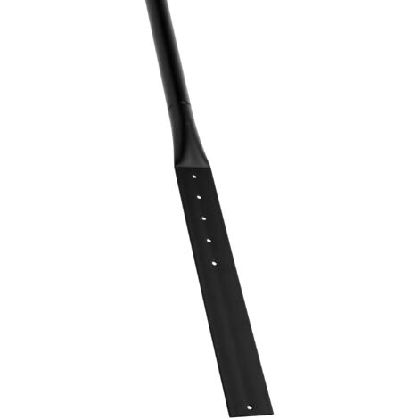 Mophorn Cast Iron Sign Post, 4 ft Portable Heavy Duty Steel Post Sign ...