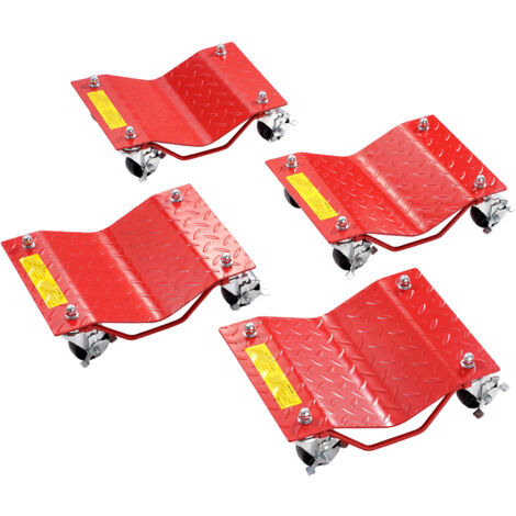 Mophorn 8000 lbs Capacity Wheel Dolly Set, Heavy-Duty Steel Car Mover ...