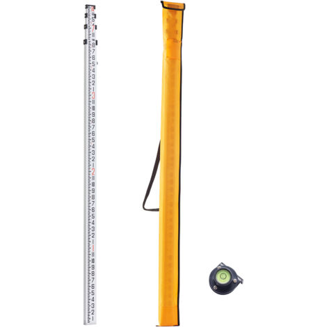 Mophorn Aluminum Grade Rod, 14-Feet/8ths 4 Sections Telescopic ...