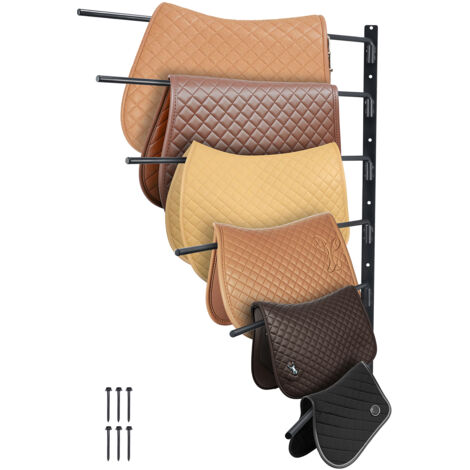 Mophorn Wall Mounted Saddle Rack, 30.9 x 29.9 x 5.5 in, Swing Out ...