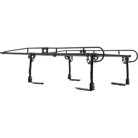 Mophorn Truck Ladder Rack, 454 kg Capacity, Adjustable 43.3-63" Width ...
