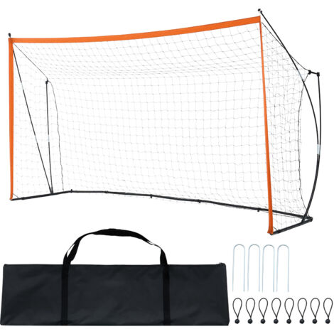 Mophorn Portable Soccer Goal, 12x6 ft for Adults & Kids, Backyard ...