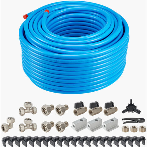 Mophorn Air Compressor Line Kit, 300FT x 3/4", HDPE - Aluminum ...