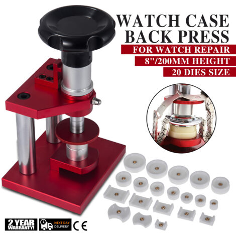 Mophorn Watch Repair Tools Watch Press with 20Dies Watch Case Closer ...
