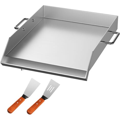 Mophorn Square Grill Plate 16 x 18 Inch Stainless Steel Griddle Flat ...