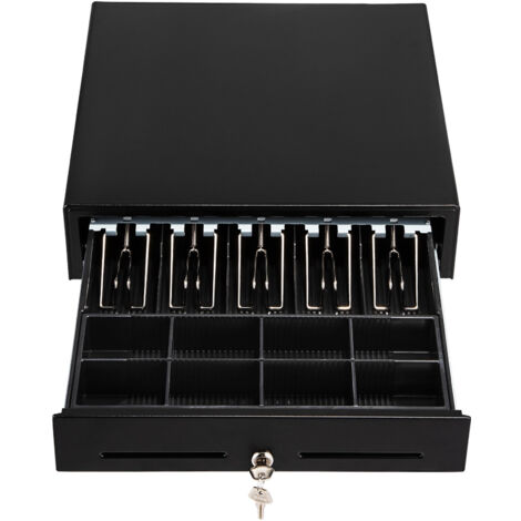 Mophorn Cash Register Drawer, 16" 2 Unlocking Ways, Fully Removable ...