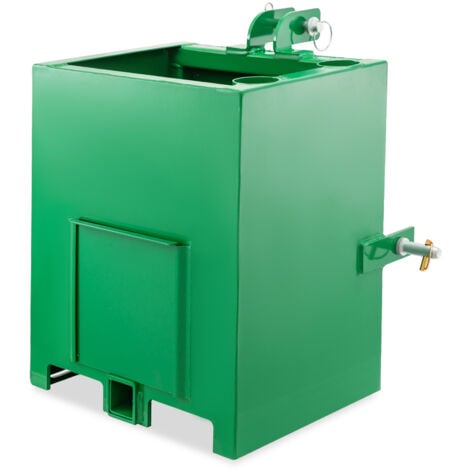 Mophorn Heavy-Duty 3 Point Ballast Box, 800lbs Capacity, 5cu.ft Volume, 2" Hitch Receiver for ...